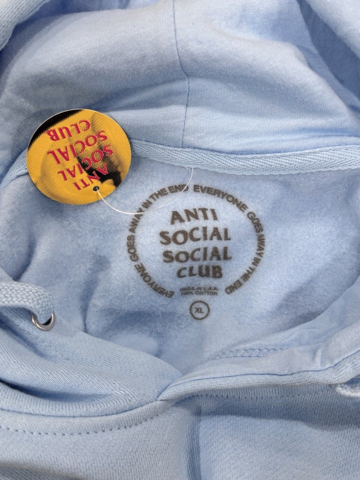 ASSC Partly Cloudy Hoodie DS XL BRAND NEW w/ TAGS Anti Social Social ...