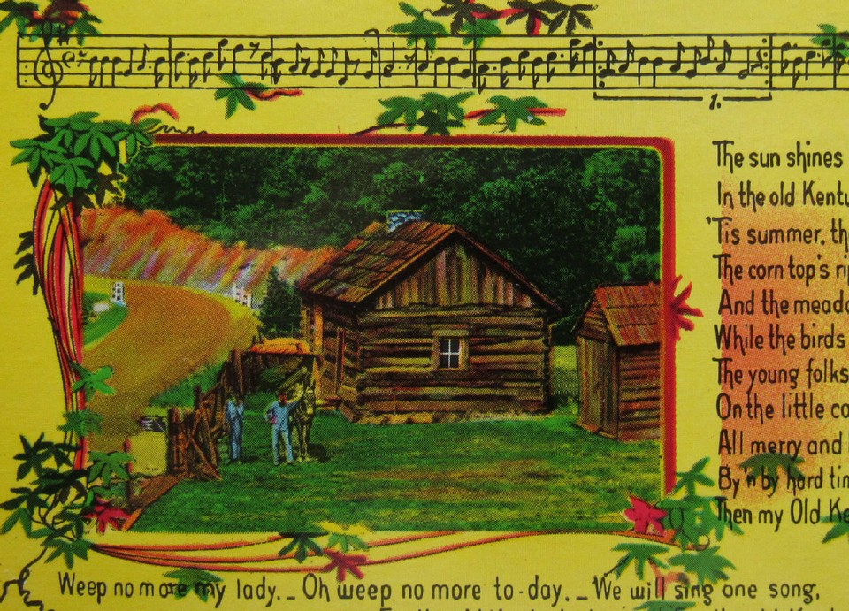 Federal Hill My Old Kentucky Home Stephen Foster Song Bardstown 1965 ...