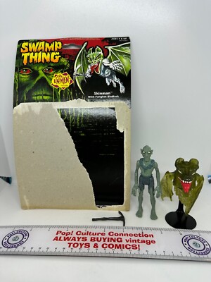Vintage Kenner Swamp Thing Evil Unmen Skinman 100% Complete Figure | eBay
