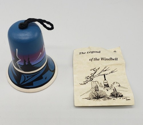 Vintage Legend of the Windbell Native American Bell 3" Tall (M) | eBay