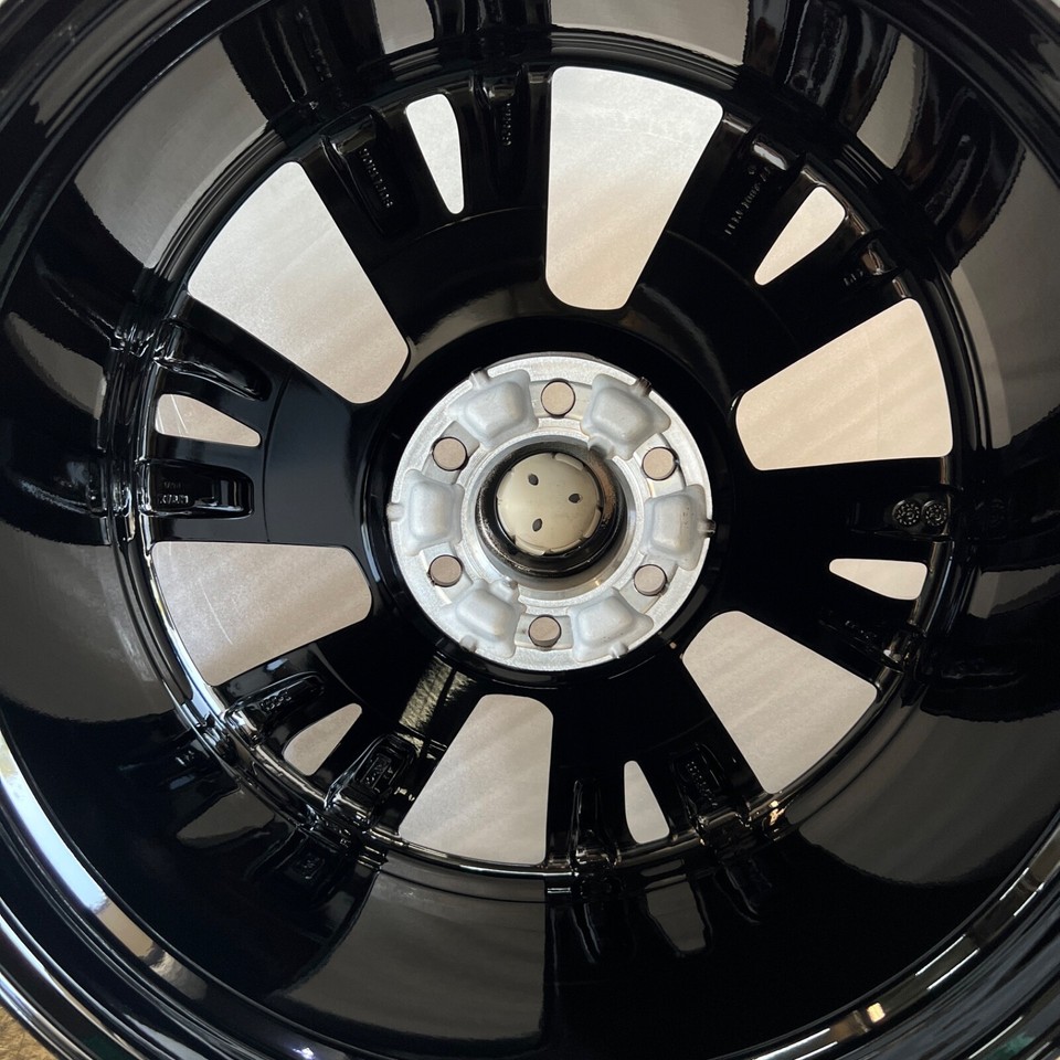 22" FORD EXPEDITION Limited max RIMS OEM FACTORY wheels 4 BLACK F150 F ...