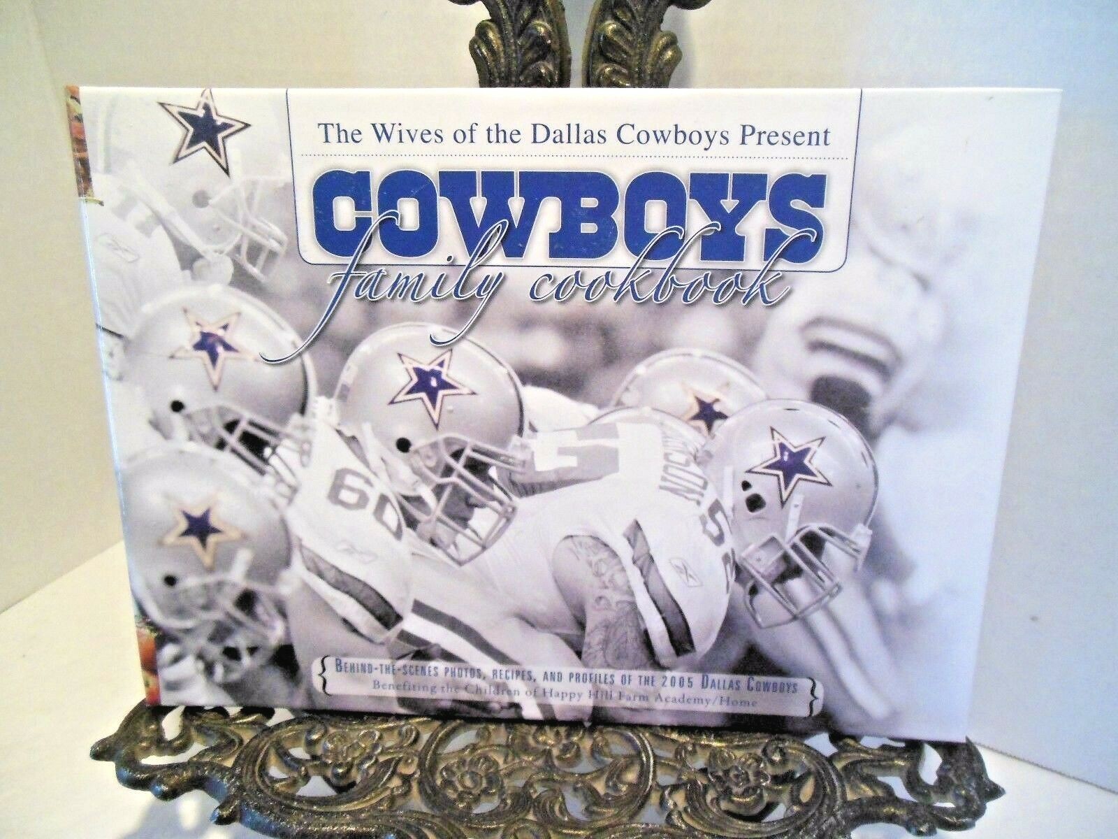 DALLAS COWBOYS WIVES FAMILY COOKBOOK NFL Football Team Texas Player ...
