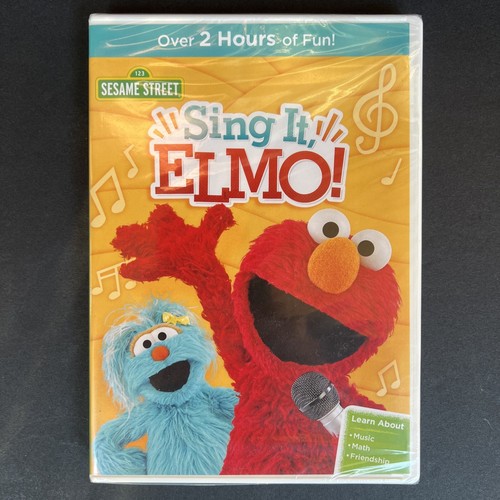 Sesame Street: Sing It, Elmo! (DVD 2016 Full-Screen) NEW Sealed ...