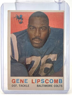 1959 Topps #36 Gene Lipscomb Colts Rookie | eBay