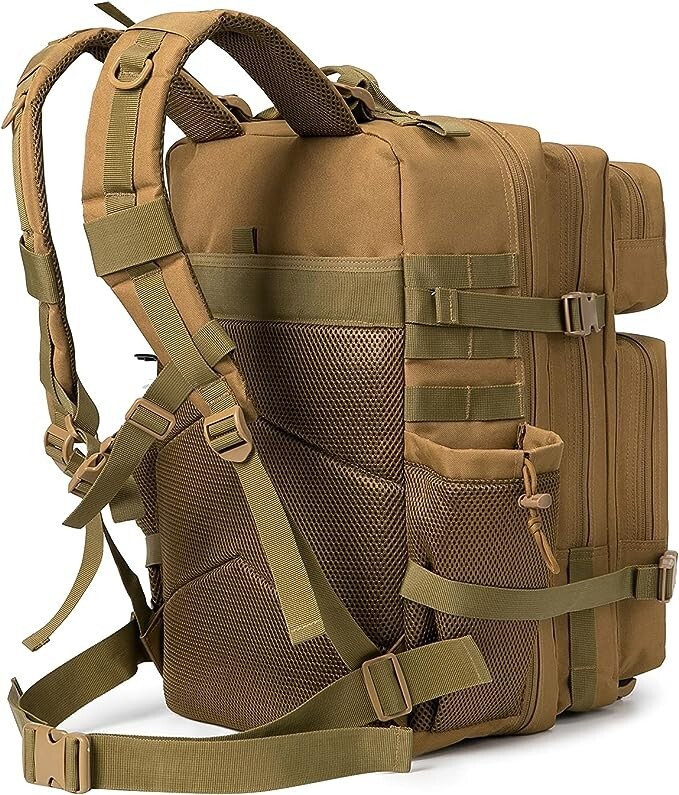 🌄 45L Military Backpack Molle Bag Rucksack Army Big Backpack For Men ...