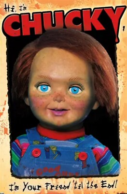 CHUCKY trends Posters 22x34 RP23668 CHILD’s PLAY | eBay