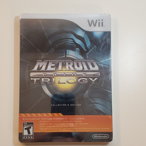 NEW Metroid Prime Trilogy Collector’s Edition Nintendo Wii Factory ...