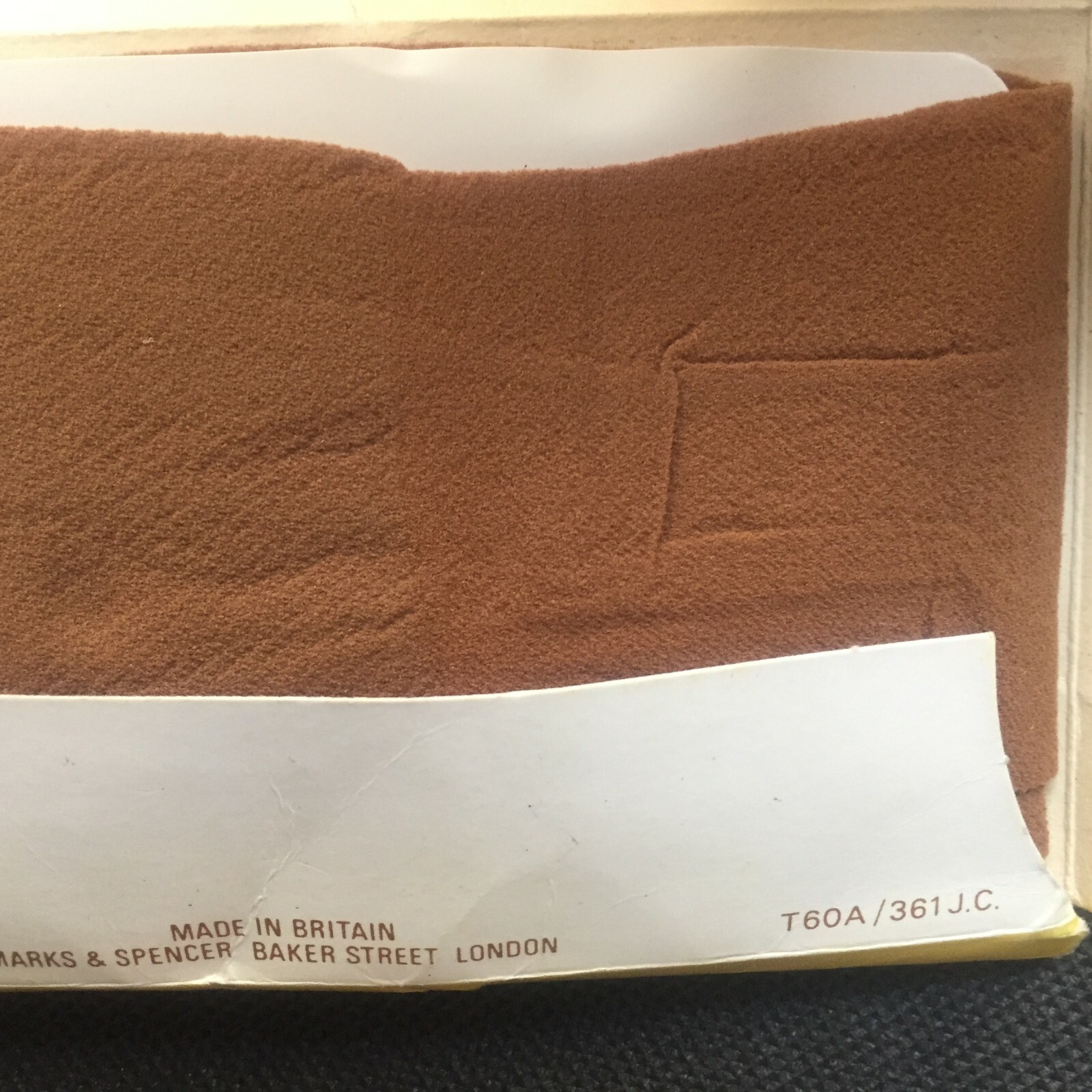 Vintage St Michael 1960s 20 denier cling-fit tights American tan One ...