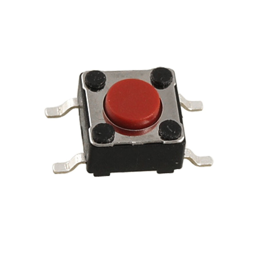 10 Pcs Momentary Tact Tactile Push Button Switch Surface Mounted ...