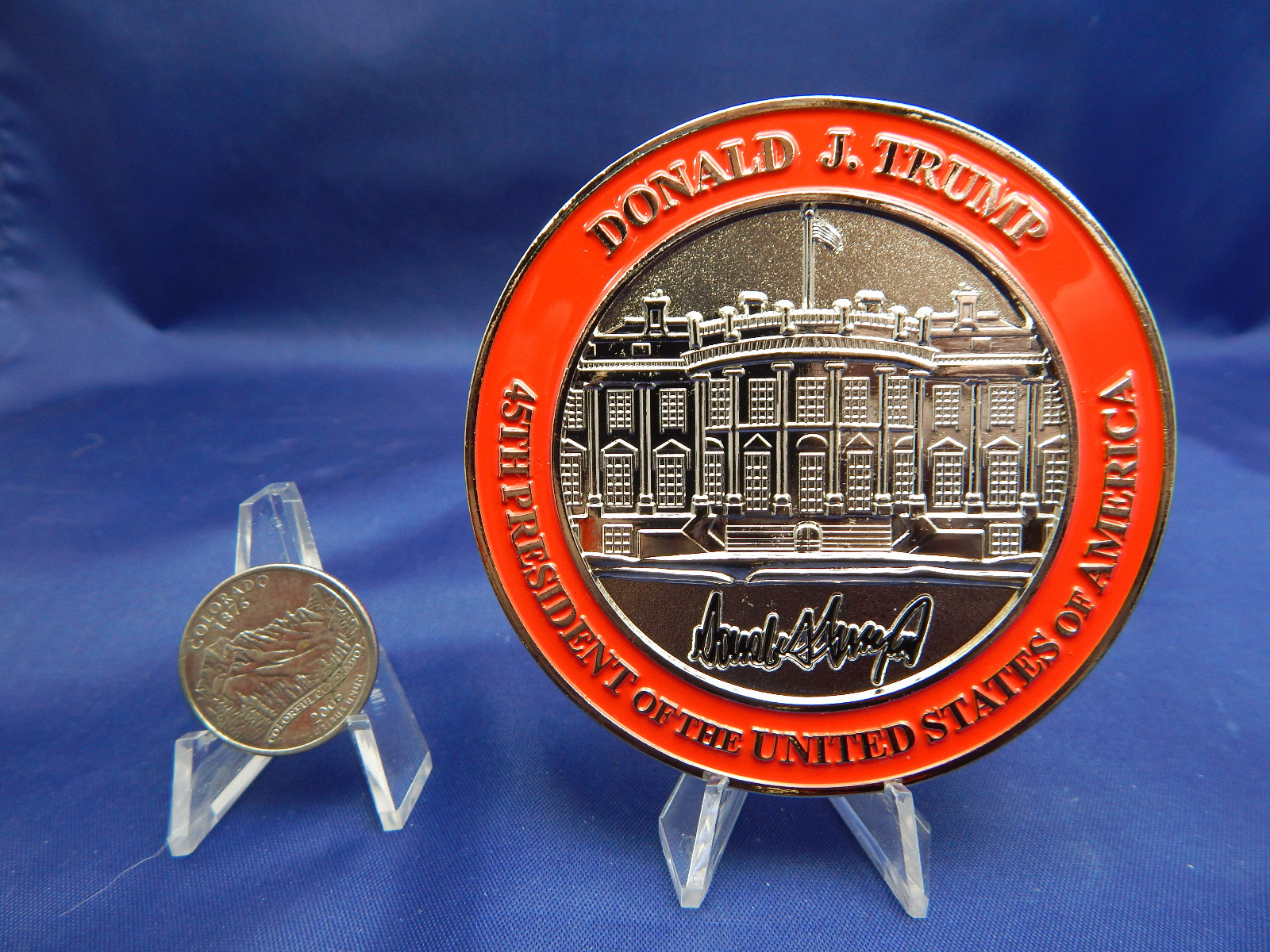 PRESIDENT DONALD J. TRUMP 45th PRESIDENT OF THE U.S.A. LARGE 3 ...