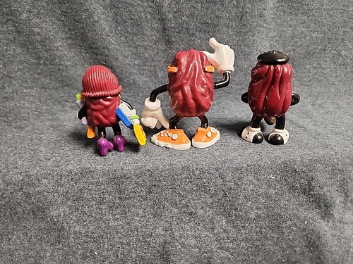 Vintage California Raisins Figures Lot of 3 Characters 1987-88 | eBay