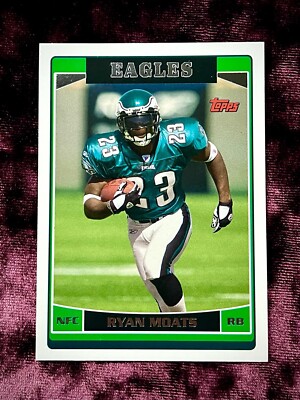 Ryan Moats 2006 Topps RC #270 MINT Eagles Rookie Jersey Louisiana Tech ...