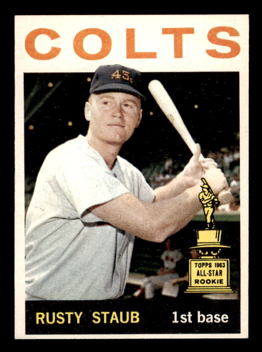 1964 Topps Baseball #109 Rusty Staub NM | eBay