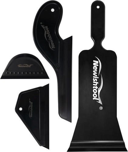 Window Tint Tools, Rubber Blade Handle Squeegee Kit Water Wiper For ...