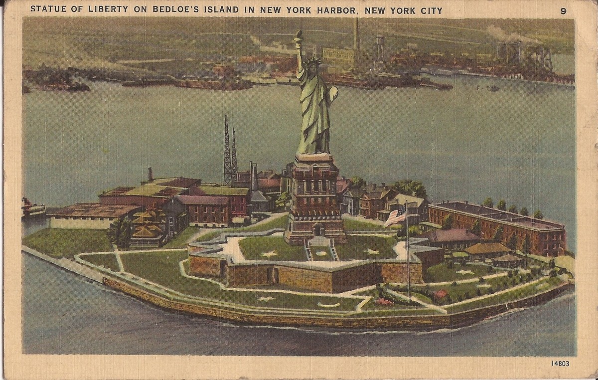 Bedloes Island History