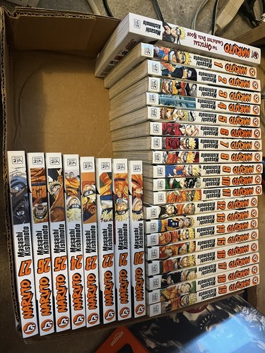 Naruto Manga COMPLETE COLLECTION English - Volumes 1-71 | eBay