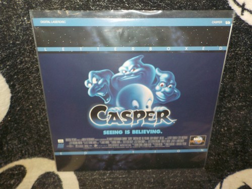 Casper Letterbox Laserdisc LD Christina Ricci Bill Pullman Free Ship ...