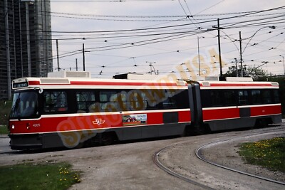 Vtg 1988 Train Slide 4033 Trolley LRV Toronto Transit Commission X4C194 ...