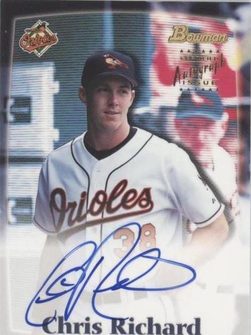 2000 Bowman Draft Picks & Prospects - Autograph Chris Richard #BDPA55 ...