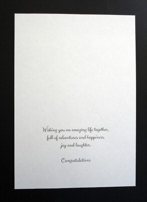 Card Inserts - "Congratulations" - Greeting for 7" x 5" Cards ...