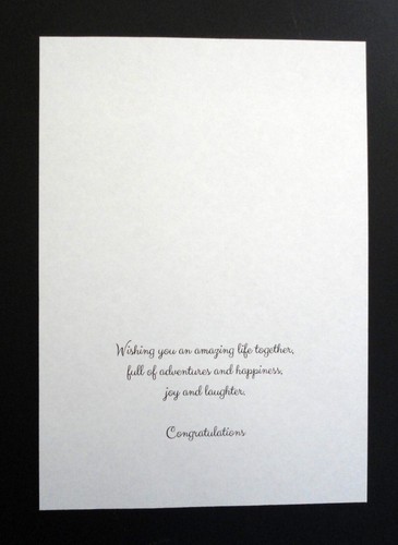 Card Inserts - "Congratulations" - Greeting for 7" x 5" Cards ...