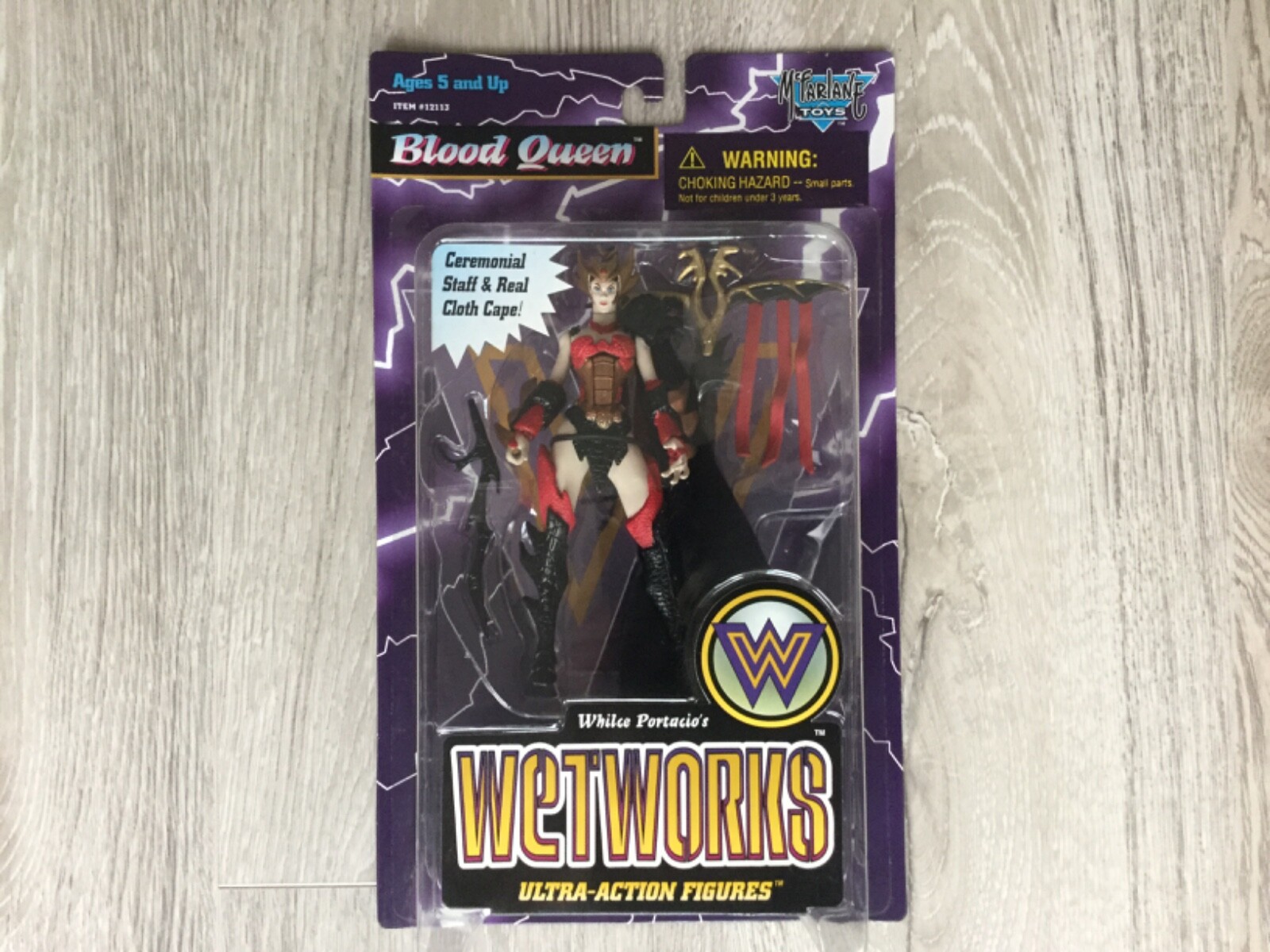 Wetworks Blood Queen (Black Cape w/ Red Highlights) Action Figure ...
