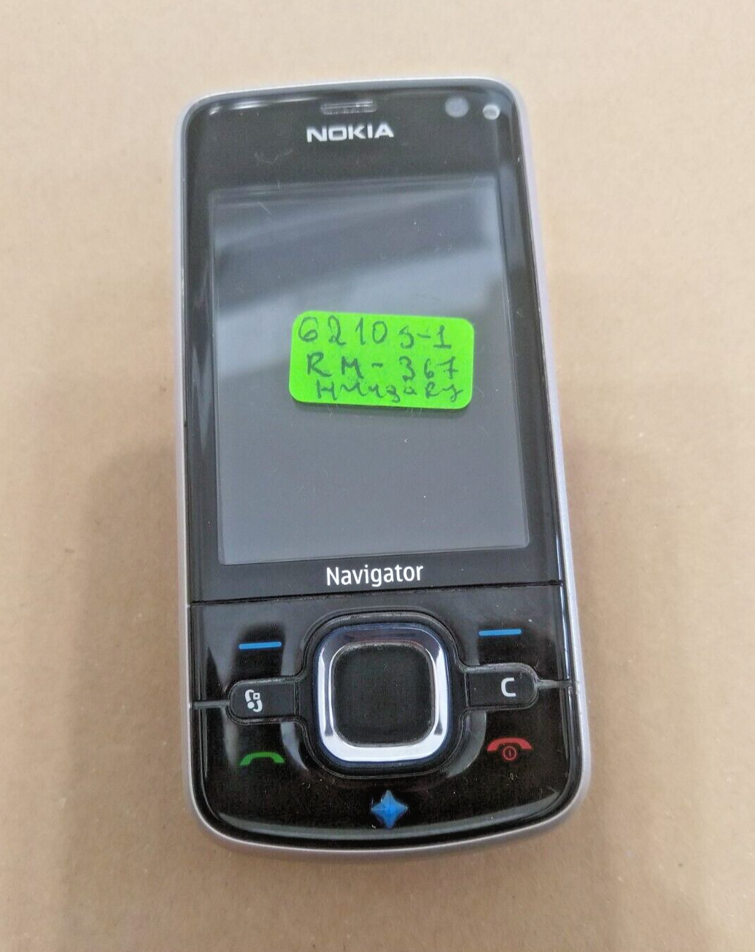 Nokia 6210 Navigator Black (Unlocked) Phone NEW Vintage Retro Mobile ...
