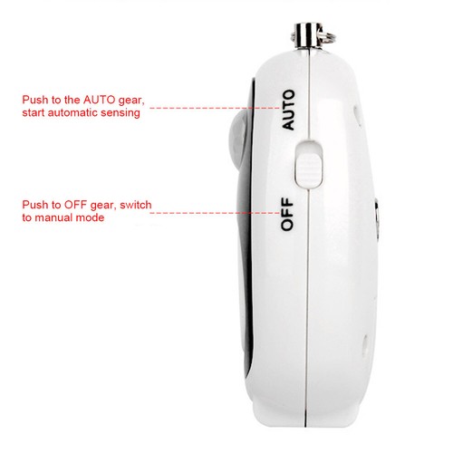 Portable Emergency Individual Security Alarms Self Defense LED Light ...