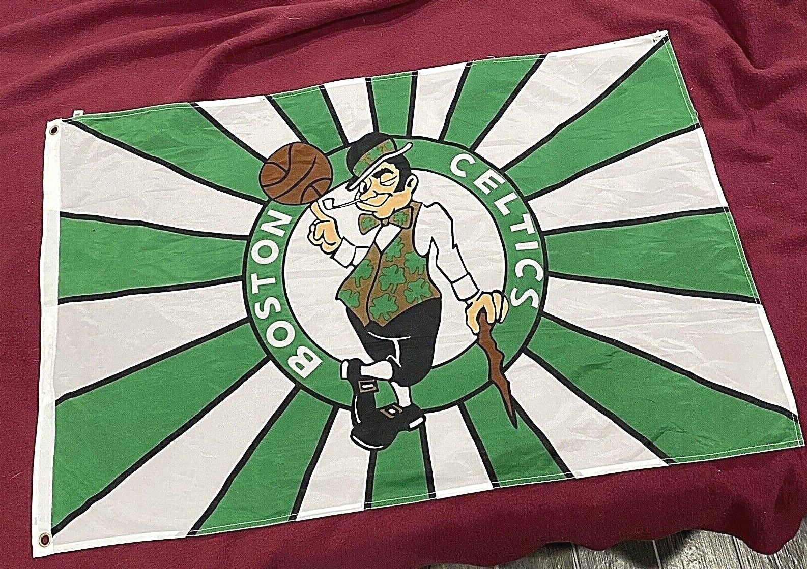 Boston Celtics NBA 28" X 43" Two Sided Vertical Banner | eBay