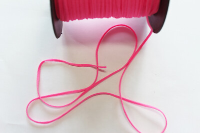 1 Rolle Gummiband 100 Meter 0,07€/m Gummilitze pink K20.1 | eBay.de