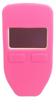 ProtectingCoin Case / Skin for Trezor Hardware Wallet (PINK), # ...