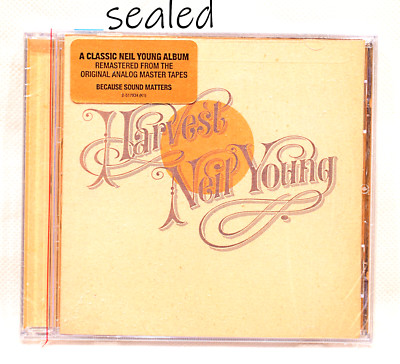 NEIL YOUNG Harvest CD Neil Young Archives Official Release Series Disc ...