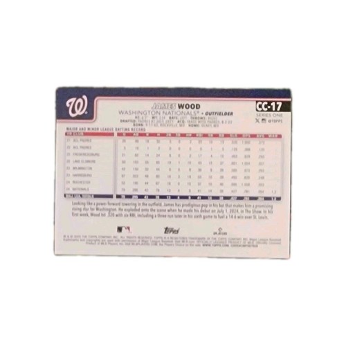 2025 Topps Series 1 Super Box Companion Card James Wood RC CC-17 ...