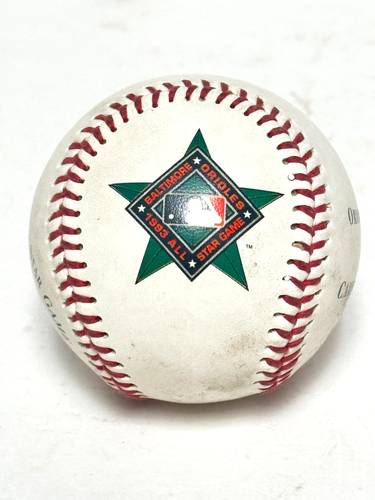 July 13, 1993 All-Star Game FanFest Souvenir Baseball Baltimore Orioles ...