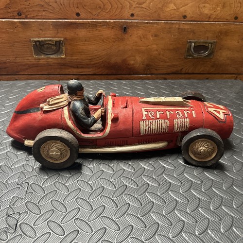 Vintage Ferrari F1 formula Sports Race Car with Driver Model Resin ...