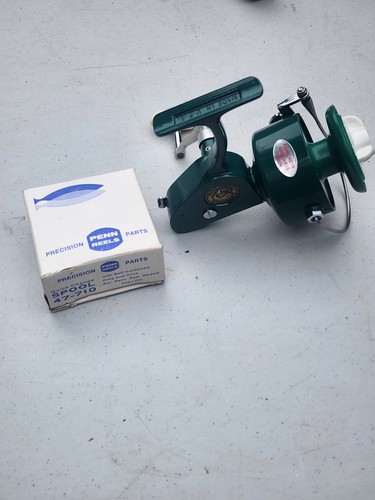 EXCELLENT VTG Penn 710 Fishing Reel - RARE FIBERGLASS SPOOL MODEL + NEW ...