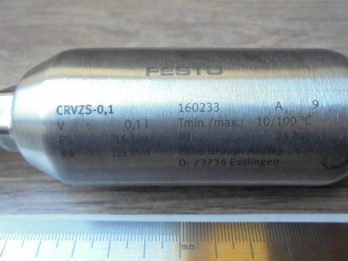Festo CRVZS-0.1 16023B Tank Pneumatic 16 Bar | eBay