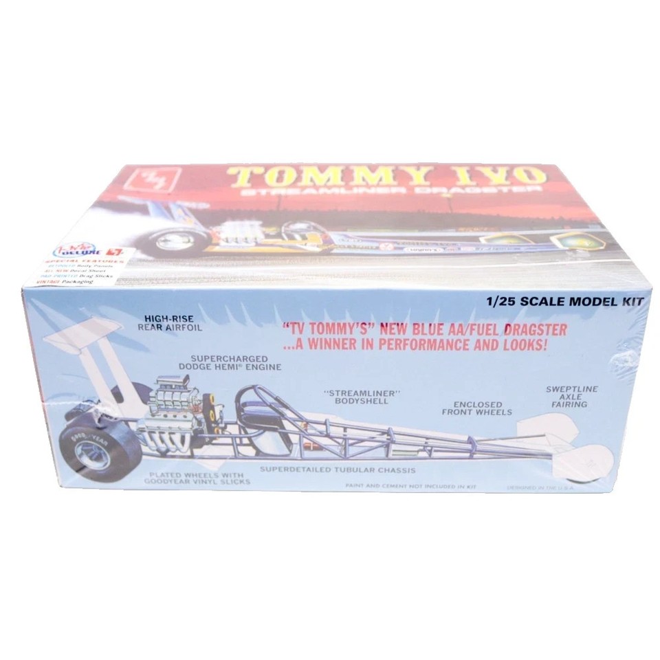 AMT Tommy Ivo Streamliner Dragster 1:25 Scale Model Car Kit | eBay