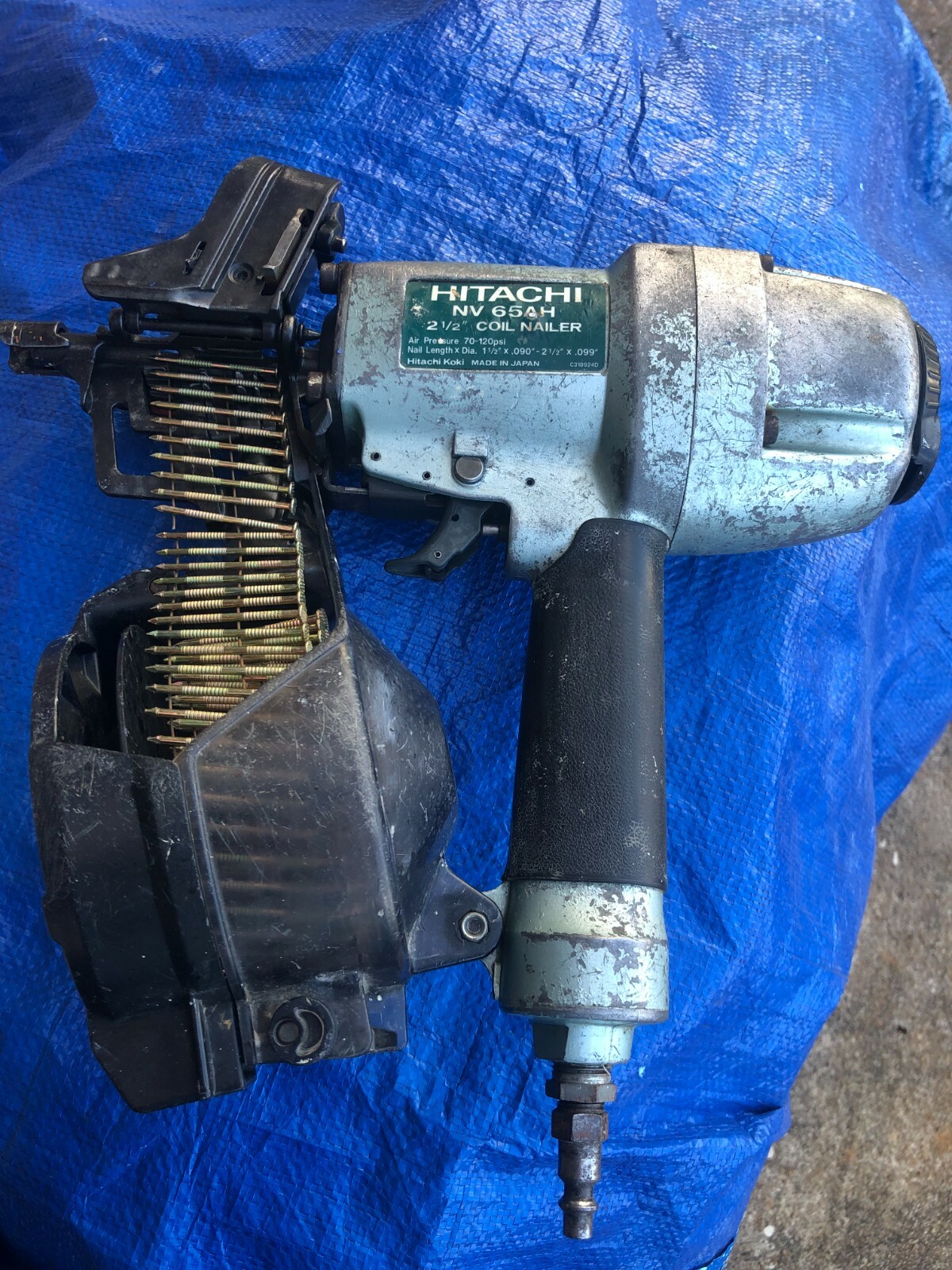 Hitachi NV65AH Nail Gun for sale online | eBay