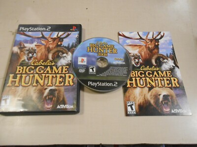 Cabela's Big Game Hunter 2008 PlayStation 2/PS2 Hunting Game COMPLETE w ...