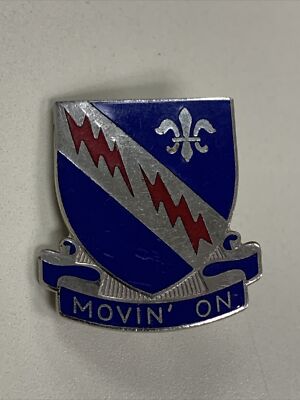 US Army INF Infantry 2 Post Pin | RARE | A.H. Dondero | MOVIN' ON | eBay