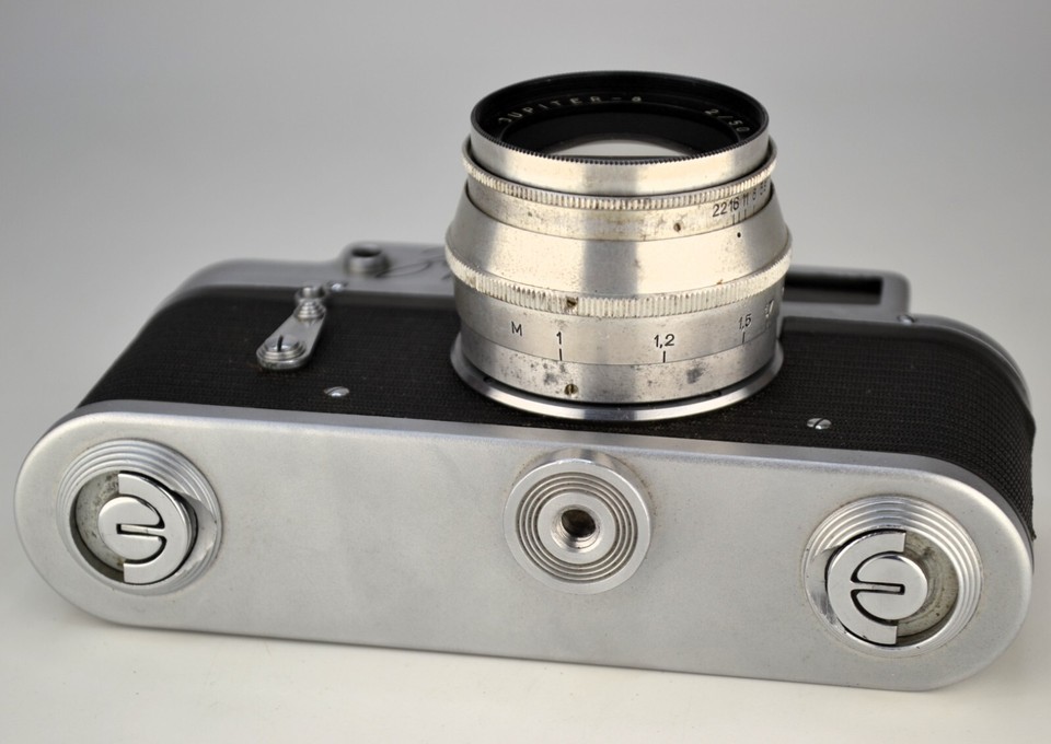 FULLY SERVICED! 1968 SOVIET USSR "ZORKI 4" RF CAMERA + JUPITER-8 lens ...