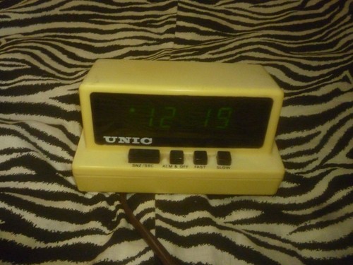 Unic Vintage Alarm Clock - Used Working Condition | eBay
