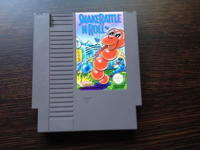 Snakerattle N Roll Snake Rattle Nintendo Nes Pal Spagnolo | eBay