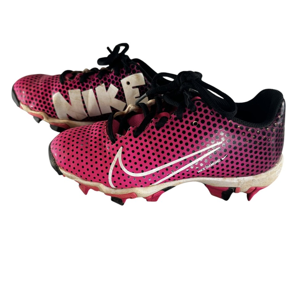 Nike HYPER DIAMOND 4 - Keystone Pink Softball Cleats CZ5919-610 Size 1 ...
