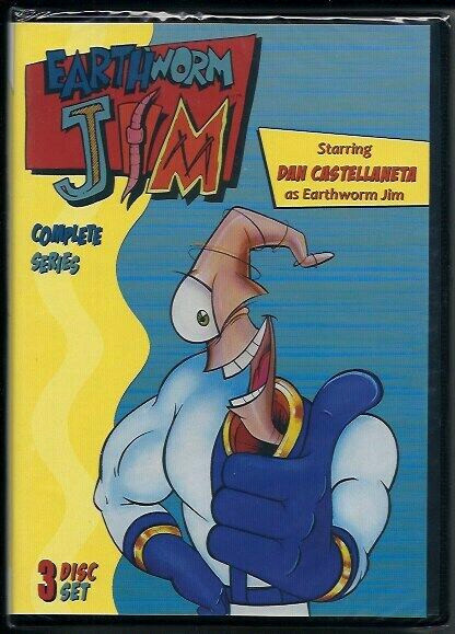 Earthworm Jim: The Complete Series (DVD, 2012, 3-Disc Set) for sale ...