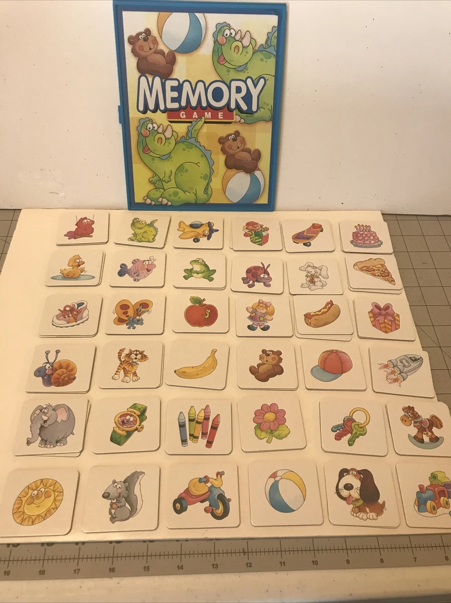 Milton Bradley Original Memory Game Cards