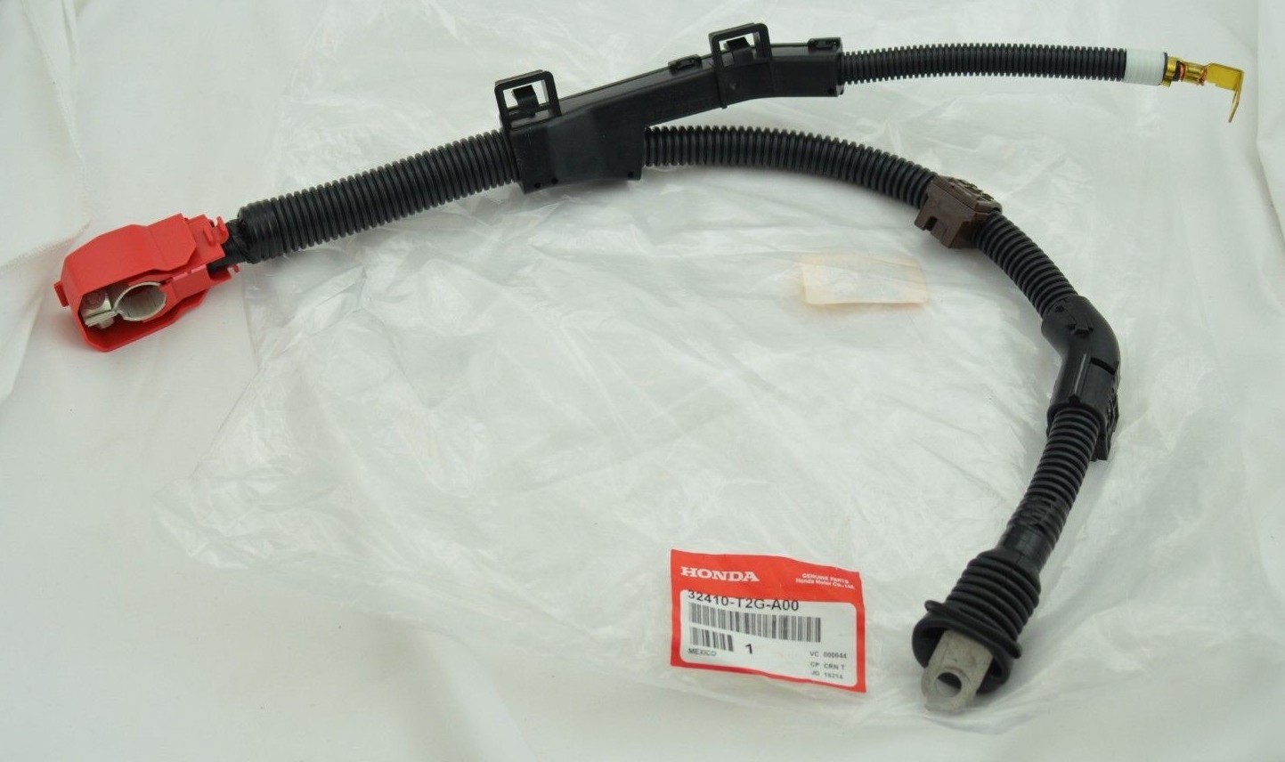NEW GENUINE 2013-2015 HONDA ACCORD POSITIVE BATTERY CABLE V6 32410-T2G ...