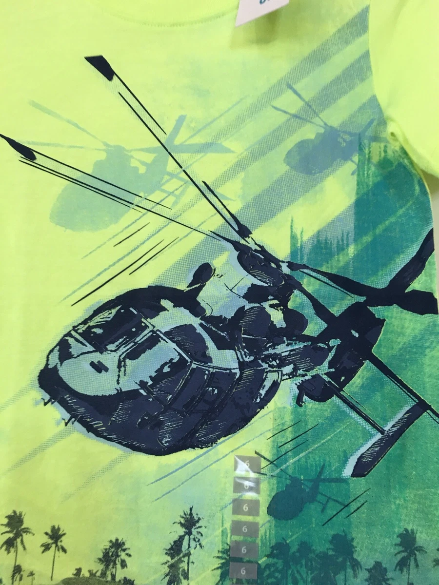 Lime Green Helicopter