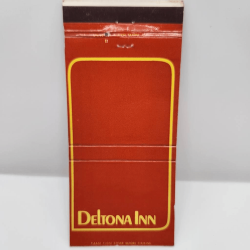 Vintage Matchcover Deltona Inn Deltona Florida | eBay